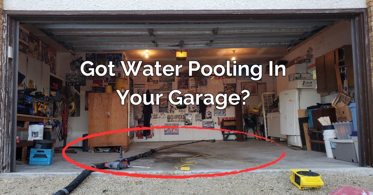 7 Reasons For Water Pooling In Your Garage & How To Fix It